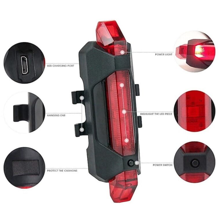 Long universal LED signal light - lamp - noPedals.eu